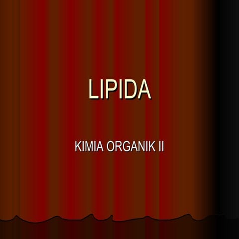 Lipida | PPT