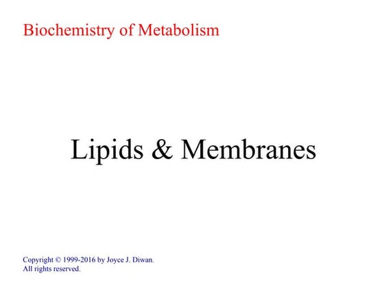 membrane lipids & its types | PPTX | Chemistry | Science