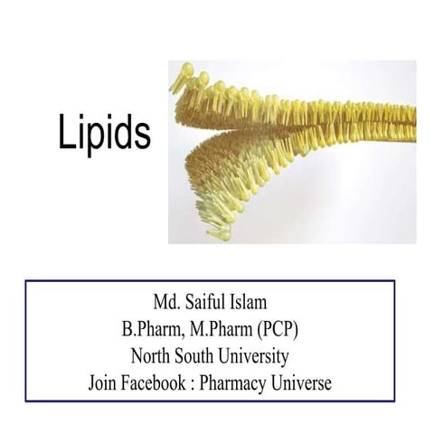 Lipids | PPT