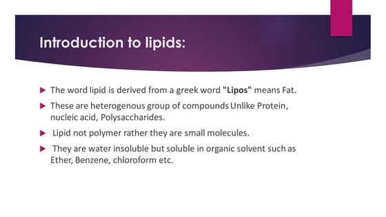 Fattyacids classification, structure and properties | PPTX | Chemistry | Science