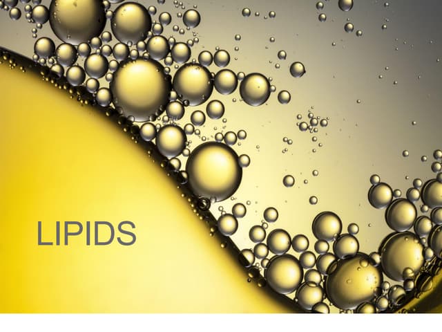 Qualitative and quantitative tests for lipids | PPTX