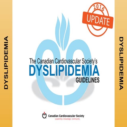 Dyslipidemia Guidelines 2016 | PDF