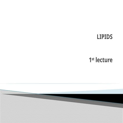 lipids lecture lipids chemistry structure of lipids classification ...