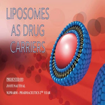 Liposomes - Targeted drug delivery system | PPT