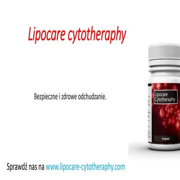 Lipocare Cytotheraphy | PPT