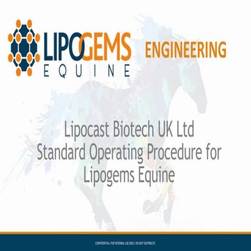 Lipocast Biotech UK Lipogems Equine Standard Operating Procedure 007 ...