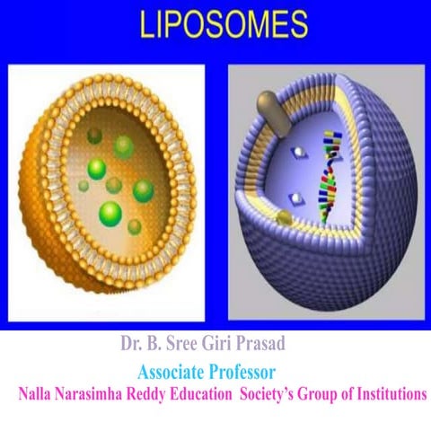 Liposomes - Preparation - Deemulsification Method.ppt