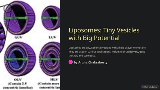 Liposomes - Formulation strategies.pptx