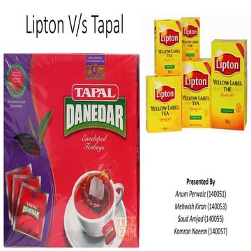 Lipton v | PPTX
