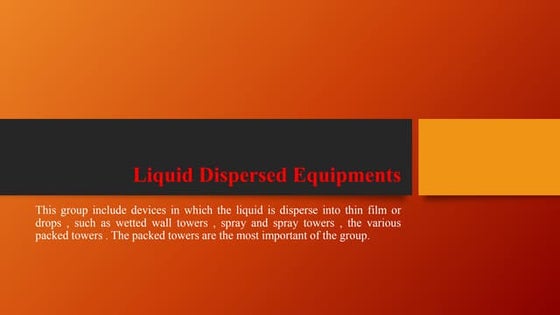 Types and design of the towers trays | DOCX | Chemistry | Science