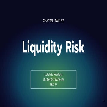 liquidity and sovereign risk - mahasiswa ekonomi | PDF