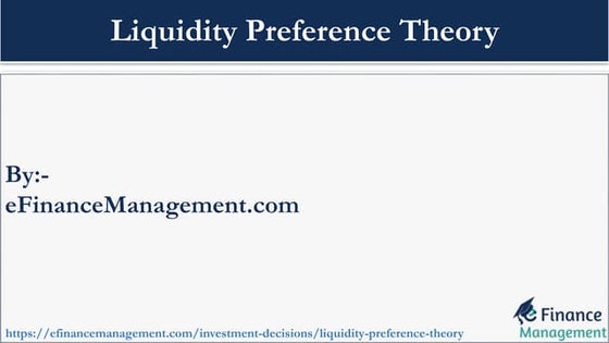 Baumol's model of demand for money | PPT