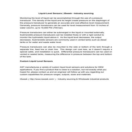 Understanding Water Level Sensors A Comprehensive Guide.pdf
