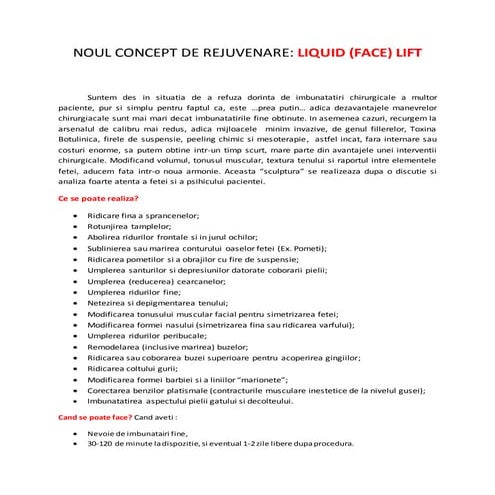 Liquid lift ) | DOCX