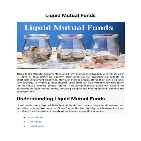 Share Market-Mutual Funds|Liquid Mutual Funds.pdf