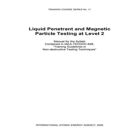 Liquid penetrant and magnetic training | PDF