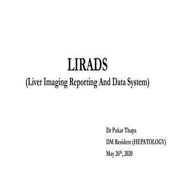 LIRADS | PPTX