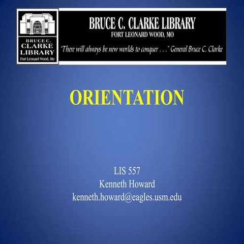 BCCL Orientation | PPT