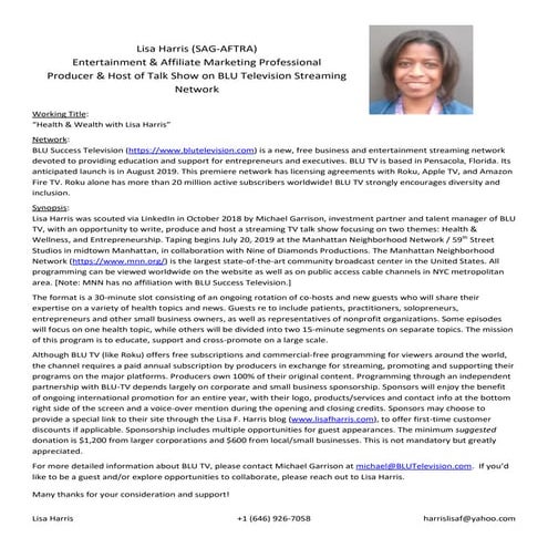 "Health & Wealth with Lisa Harris" | PDF