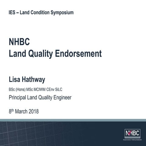 Land Quality Endorsement Services | PDF