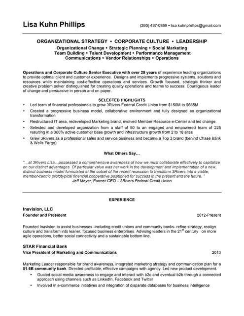 3Rivers CEO recommendation | PDF