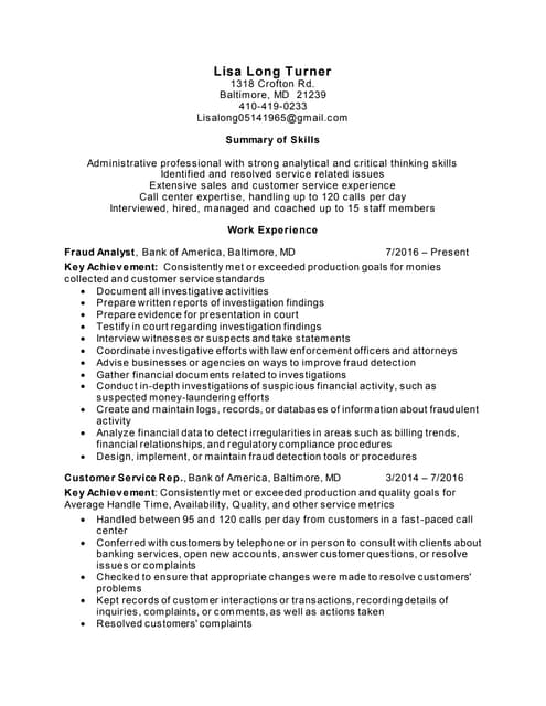 Lisa Anastas Medical Field Resume | PDF