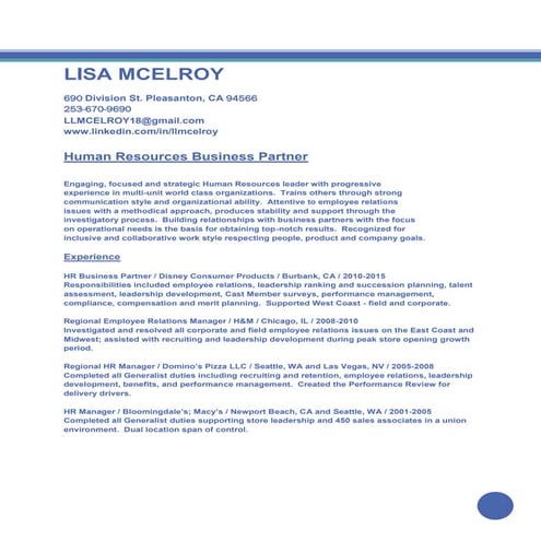 Resume of Mindy Maddox | PDF