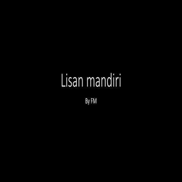lisan mandiri FM.pptx