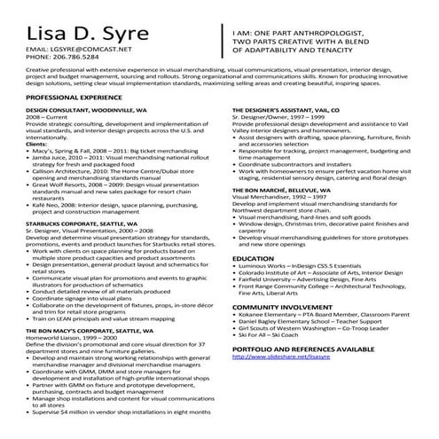 Lisa Syre Resume | PDF