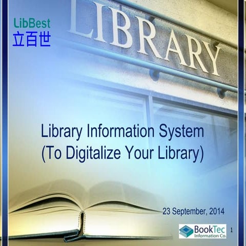 LibBest Library Information Systems | PPT