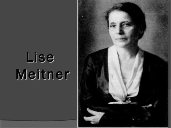 Lise Meitner | PDF