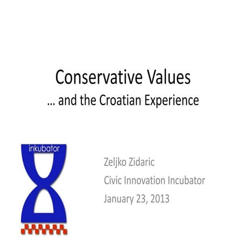 LI seminar conservative values | PPT