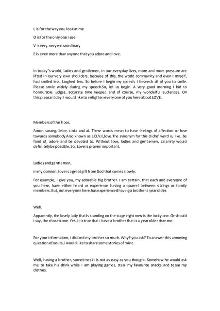 Freshers day anchoring script | PDF