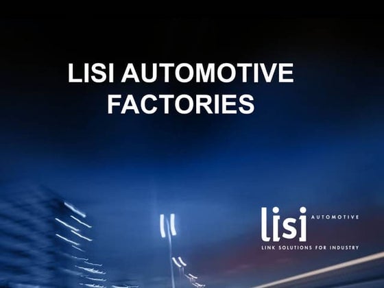 Lisiautomotive presentations