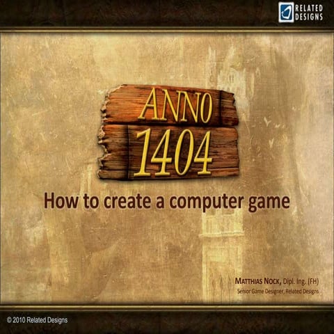 How to create a computer game | PDF