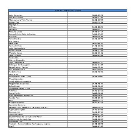 Lista | PDF