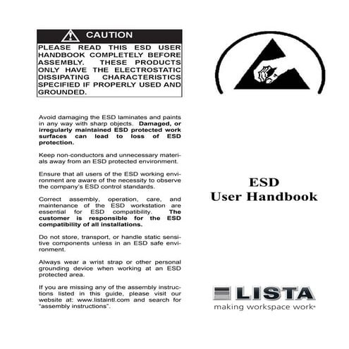 Lista esd-user-handbook-esd rev2 ino de alexandre | PDF | Technology & Computing