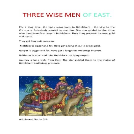 6A THE THREE WISE MEN | DOC