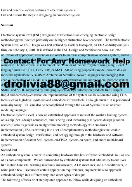 A CASE STUDY ON EMBEDDED SYSTEM SOFTWARE STACK LAYERS | PPT