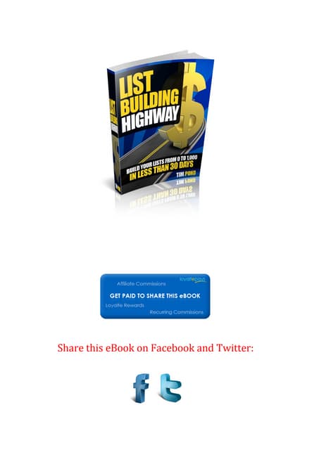 Network marketing lifelines | PDF