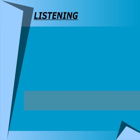 Listening | PPT