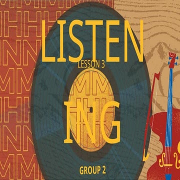 listening. Music in the Elementary Grades | PPTX