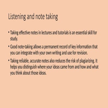 Listening And Note taking ..........pptx