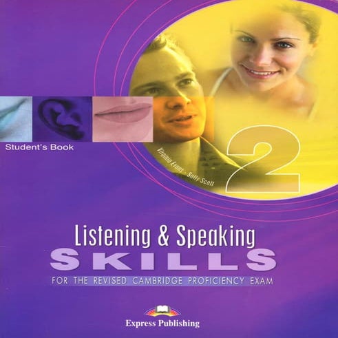 Listening and speaking skills 2 for the revised cpe student book | PDF