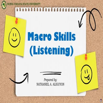 Listening, Types, Stages, Tips, Challenges | PDF