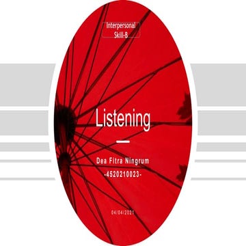 Listening | PPTX