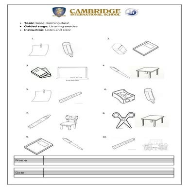 Listening Exercise 2 Pdf