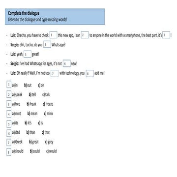 Listening exercise app | PPT