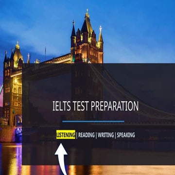 Listening Part 1 Ielts from ieltshuborg. | PPT