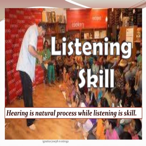 Listening skill | PPTX